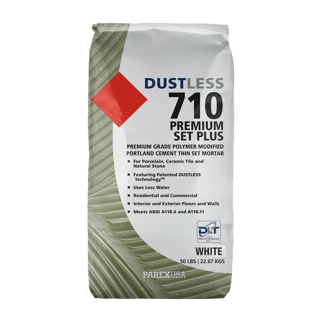 Merkrete 710 Dustless Premium Set Plus - 50 Lb. Bag